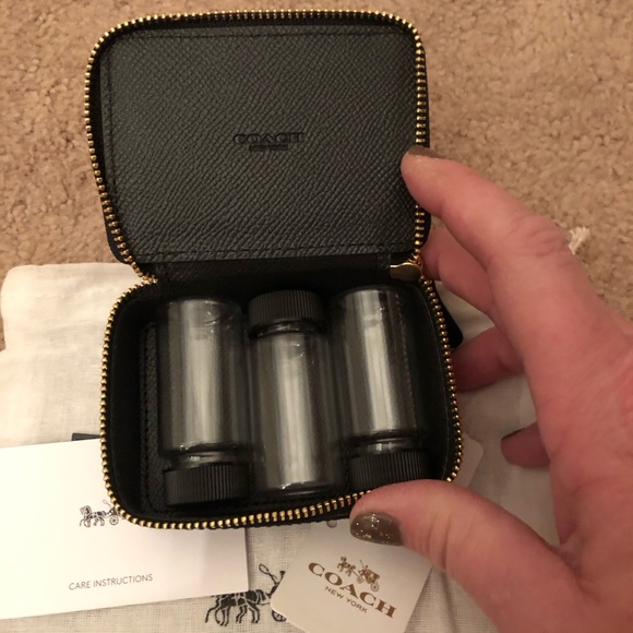Coach | Bags | Coach Triple Pill Box Travel Case | Poshmark